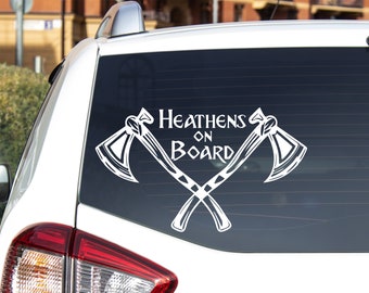 Viking on Board Decal - Etsy