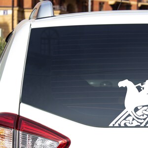 Odin and Sleipnir Vinyl Car Window Decal Odin's Steed - Etsy