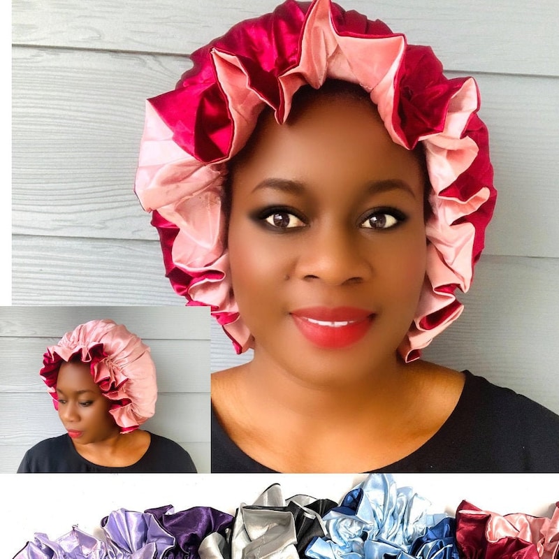Satin Bonnet - Etsy