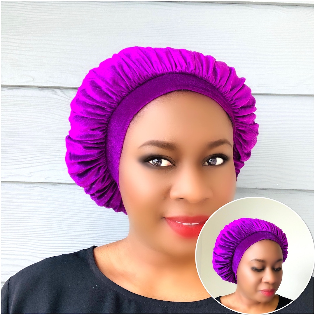 Velvet Bonnet, Adult Bonnet, Satin Bonnets - Etsy