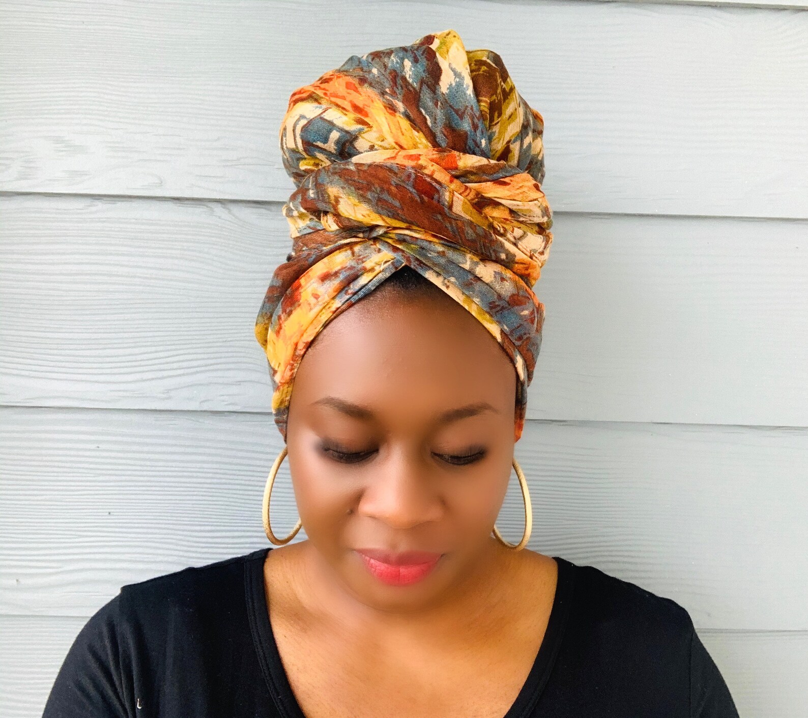 Head Wrap Head Scarf duraghair Protection Long Hair Scarf | Etsy