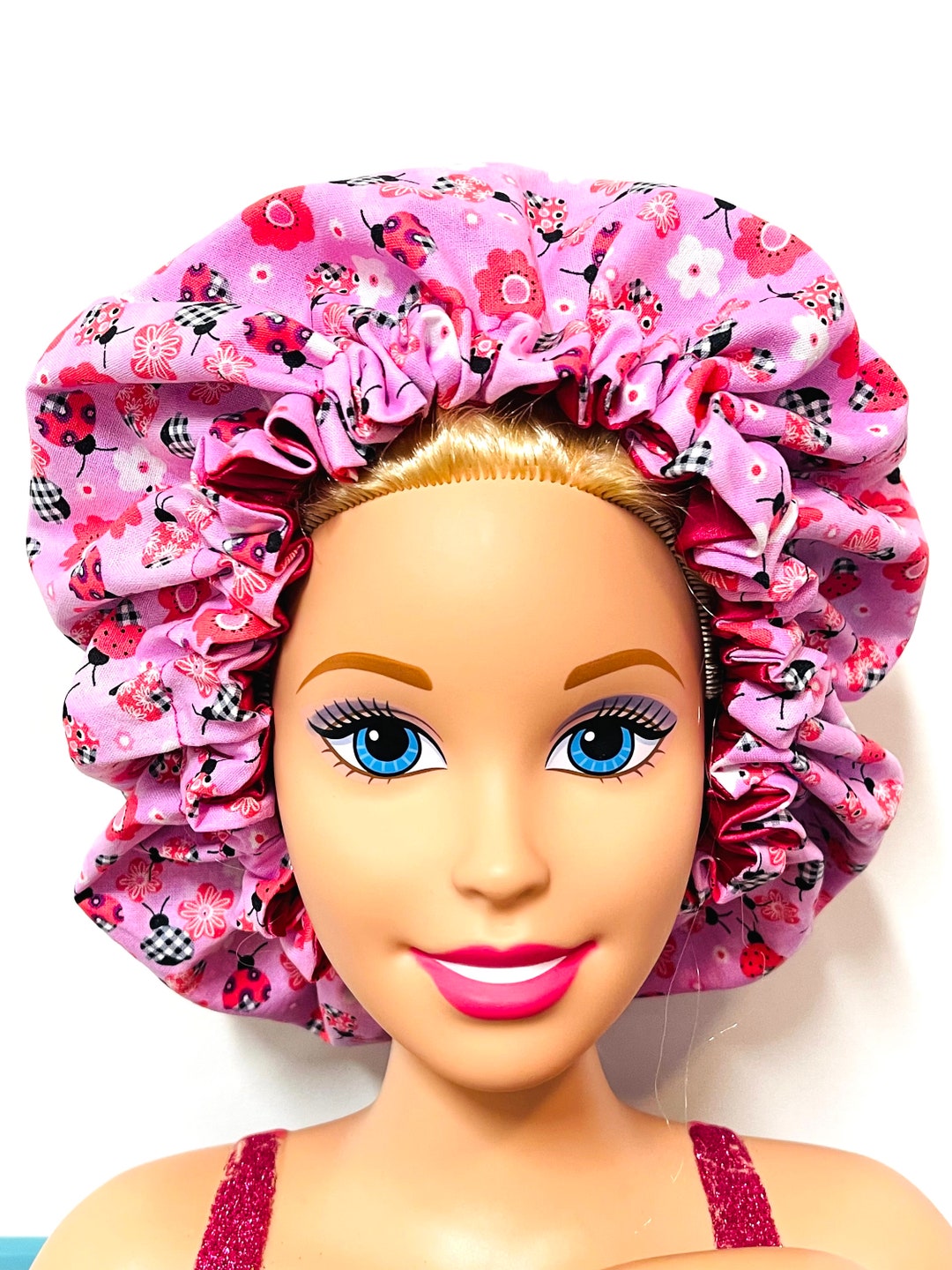 Hair Bonnet ,satin Hair Bonnet, Girls Bonnet , Reversible Bonnet,kids ...