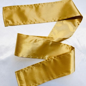 Satin Edge Scarf Satin Headband ,hair Protection, Long Satin Edge Scarf ...