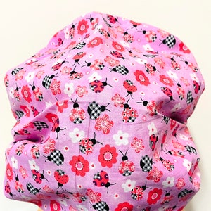 Hair Bonnet ,satin Hair Bonnet, Girls Bonnet , Reversible Bonnet,kids ...
