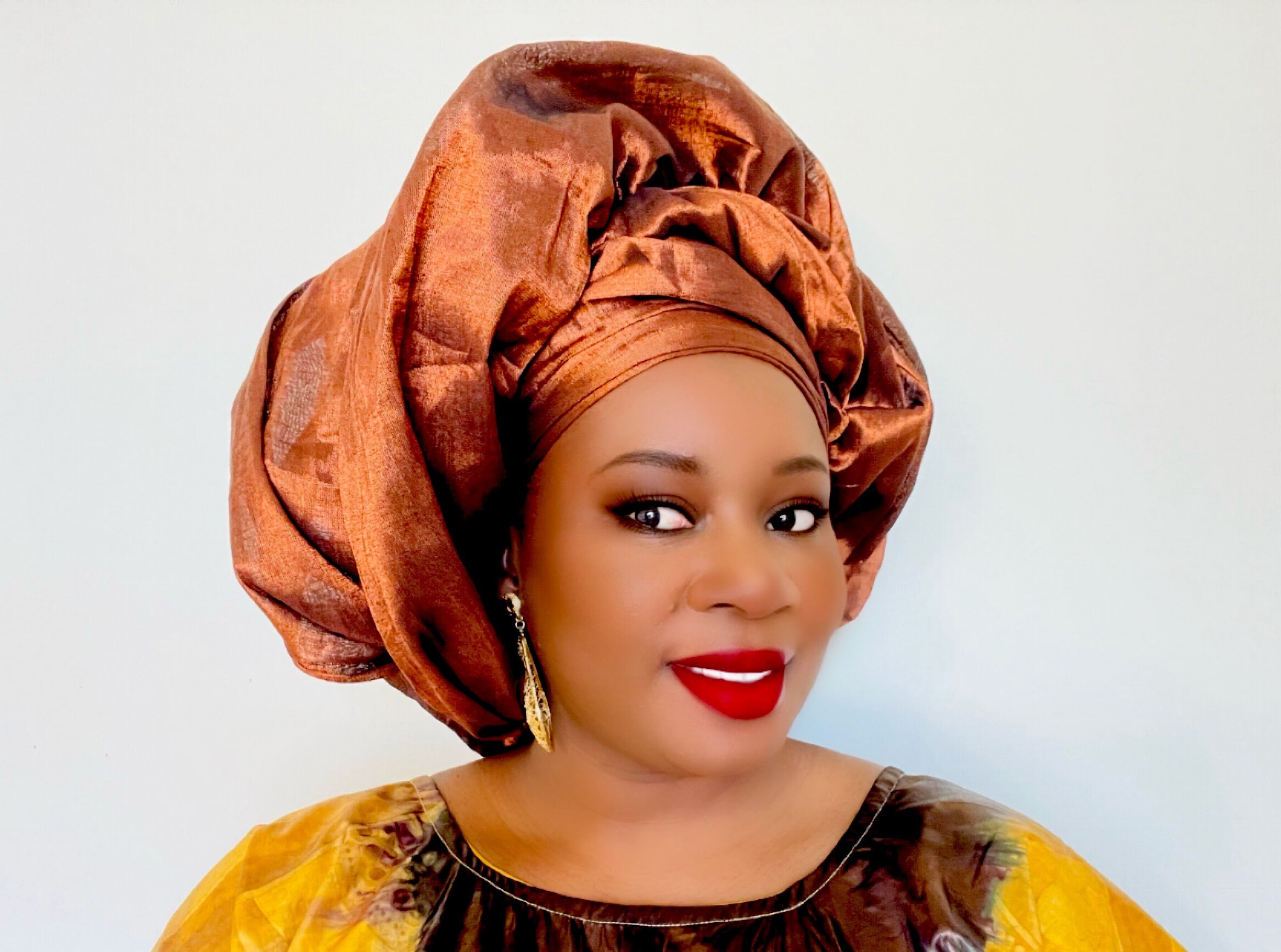 Headtiegele Hat aso-oke Fabricgeleheadwrapready-to-wear - Etsy UK