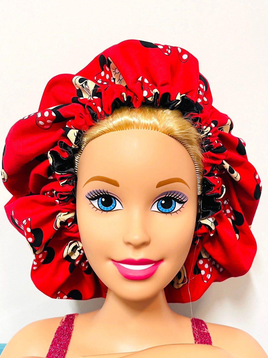 Hair Bonnet Satin Hair Bonnet Girls Bonnet , Reversible Bonnet,kids ...