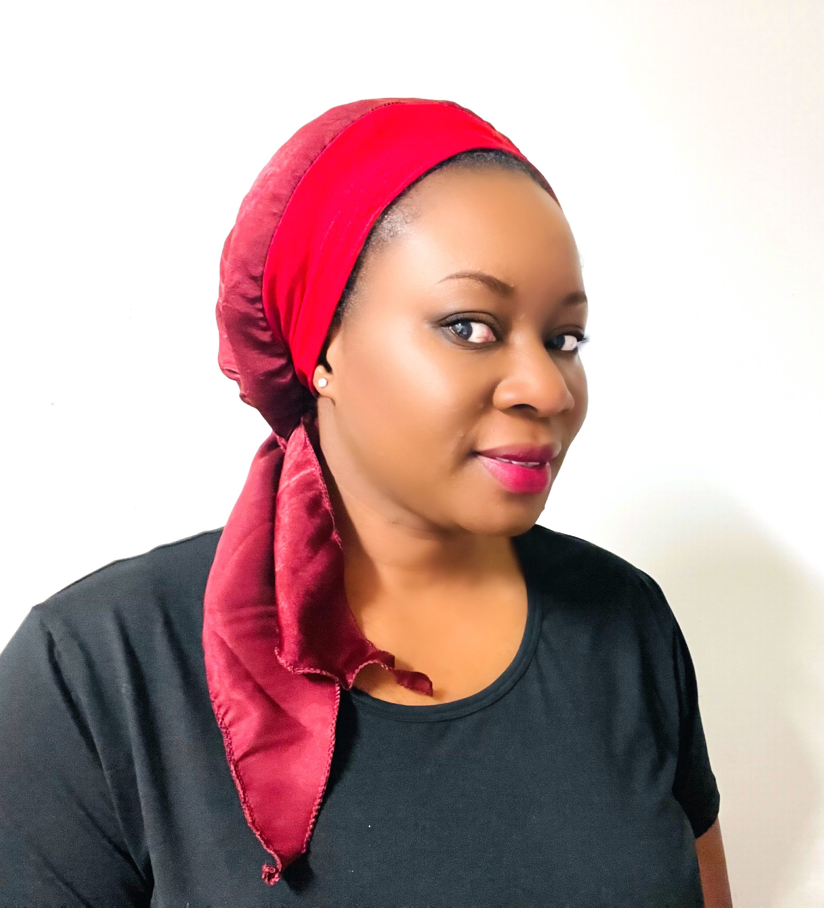 Satin band bonnet Adult Bonnet satin bonnets bonnet | Etsy