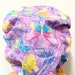 Butterfly on Purple Hair Bonnet Satin Hair Bonnet Girls Bonnet - Etsy