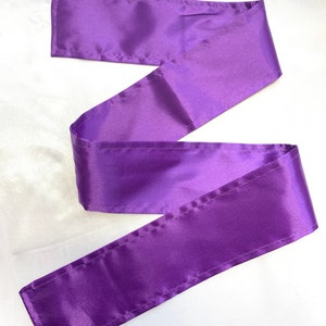 Satin Edge Scarf Satin Headband ,hair Protection, Long Satin Edge Scarf ...