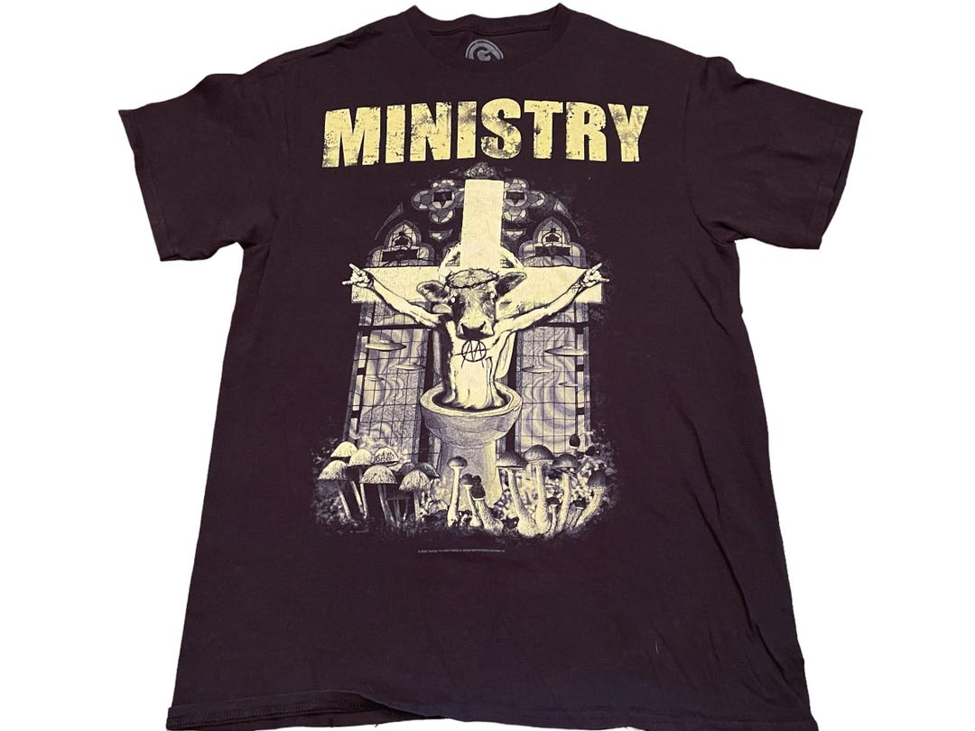 Ministry T Shirt Size Medium - Etsy