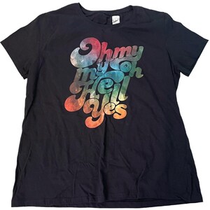 Oh, My My, Oh Hell Yes Classic Rock Song Gift T-shirt Size Large - Etsy