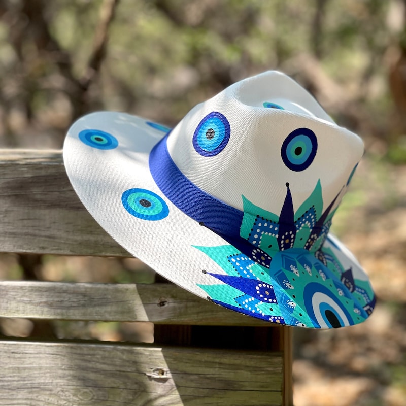 Hand Painted Hats - Etsy