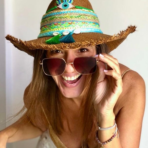 Mexican Made Straw Hat for Men - Etsy