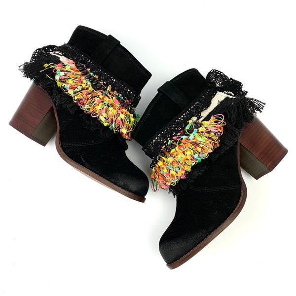 Tribal Boot Cuffs - Etsy