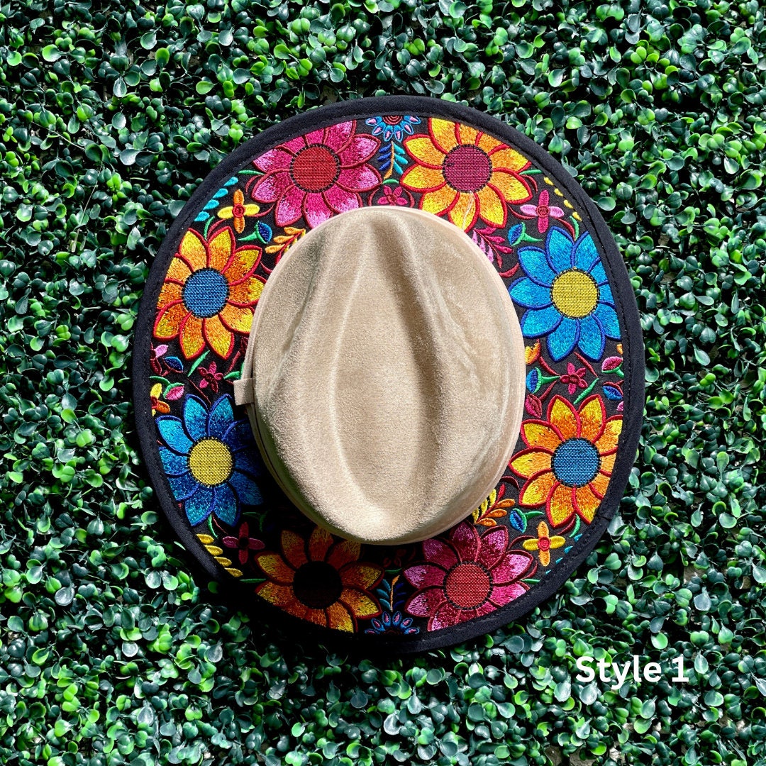 Womens Sun Hat, Embroidered Sun Hat, Panama Hats, Hard Hats, Regalo ...