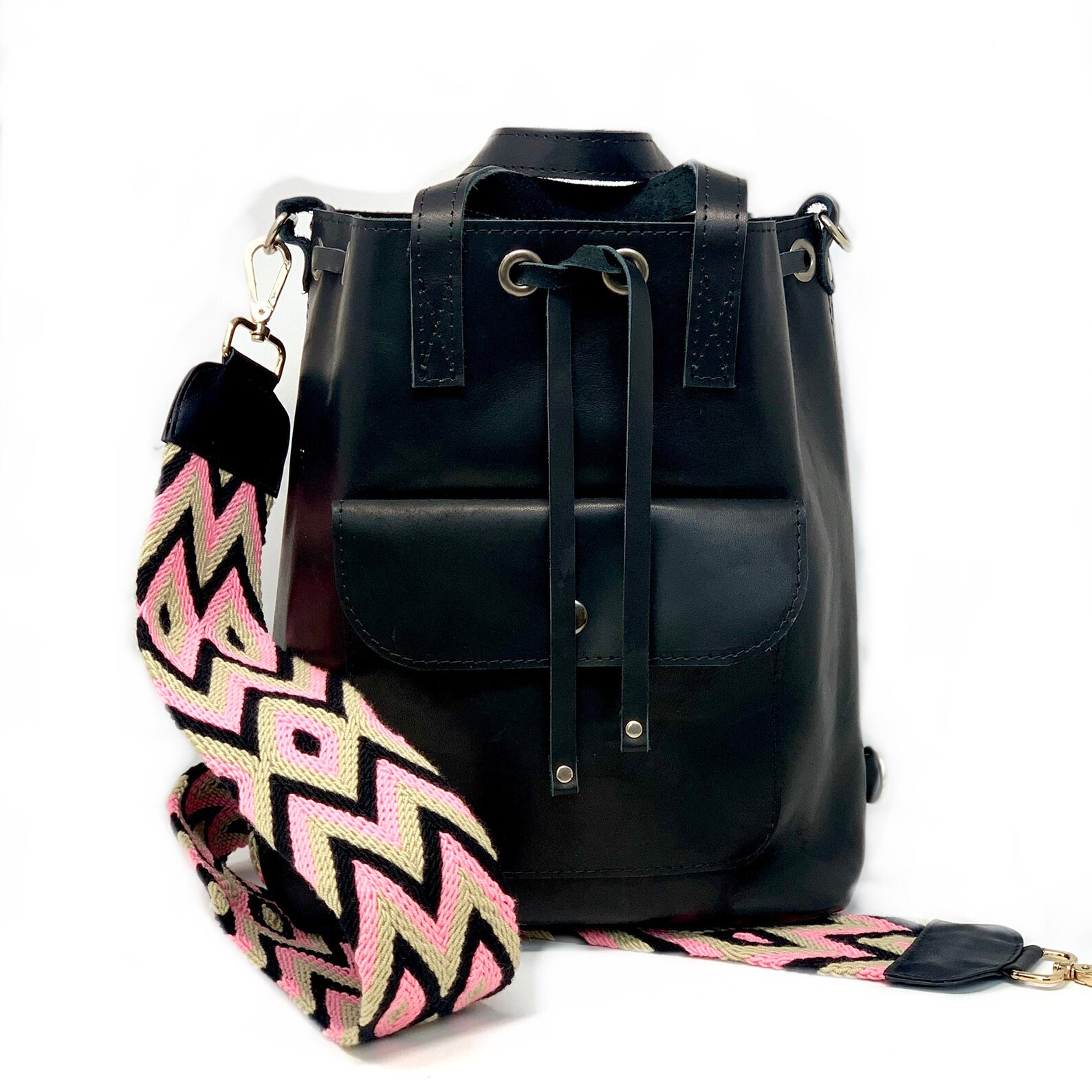 Genuine Leather Backpack Unique Leather Backpack for Women - Etsy