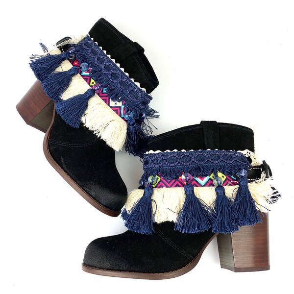 Tribal Boot Cuffs - Etsy