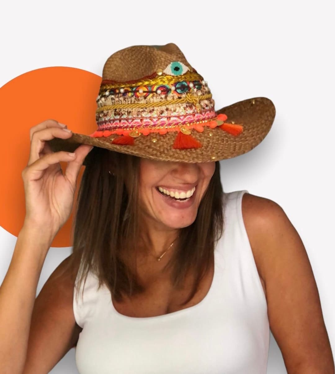 Colombian Hat, Summer Straw Hat, Panama Hats, Raffia Hat, Handmade ...