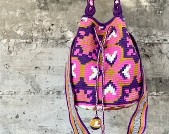 Wayuu Handbag, Handmade Bag, Original Wayuu Purse, Colombian Bag ...