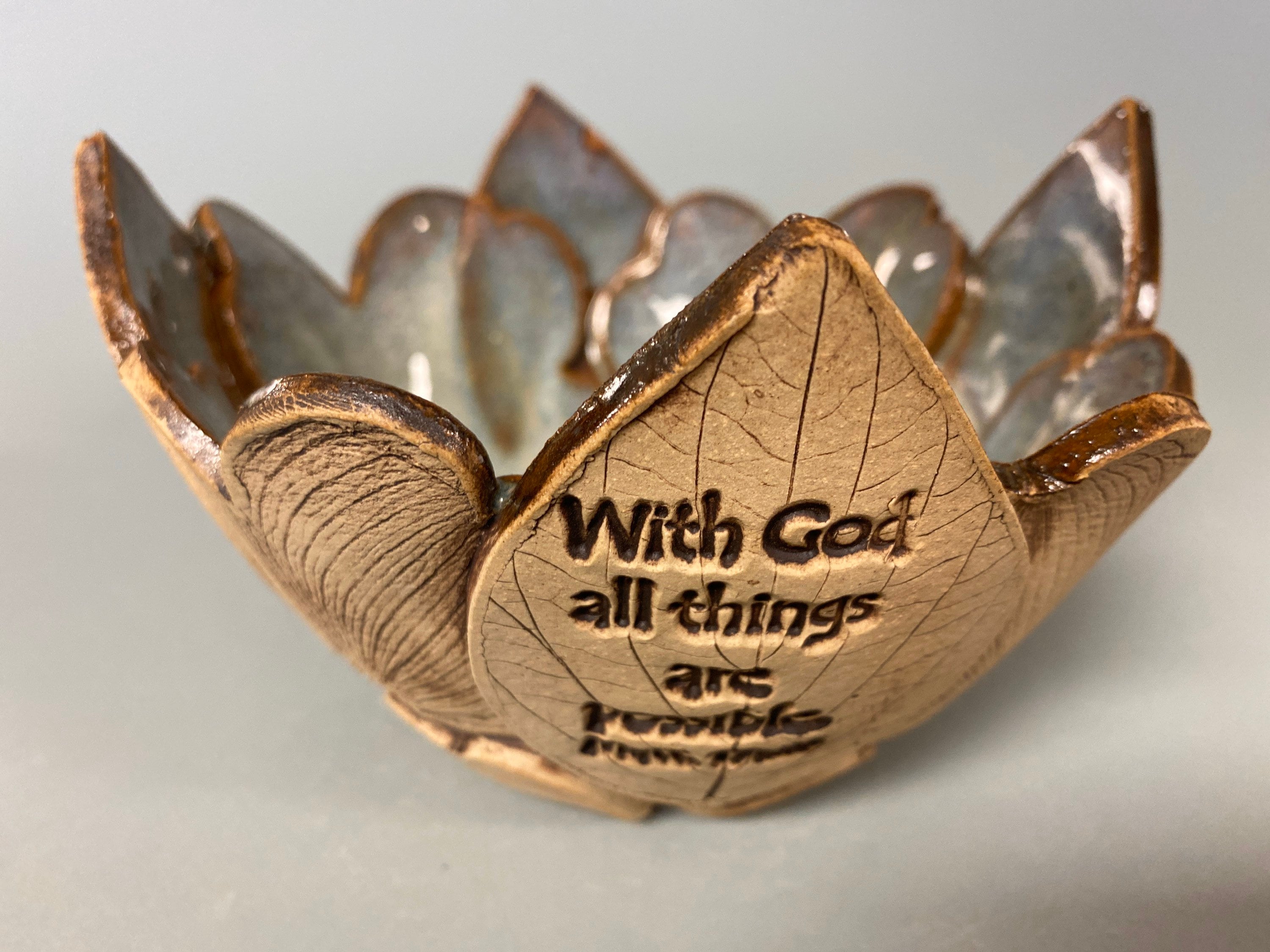 Scripture Dogwood Bowl | Etsy