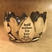 Stoneware Handbuilt Scripture Dogwood Bowl - Etsy