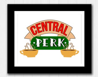 Central Perk Poster - Etsy