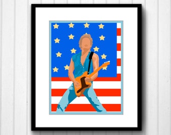 Springsteen Birthday Card - Etsy UK