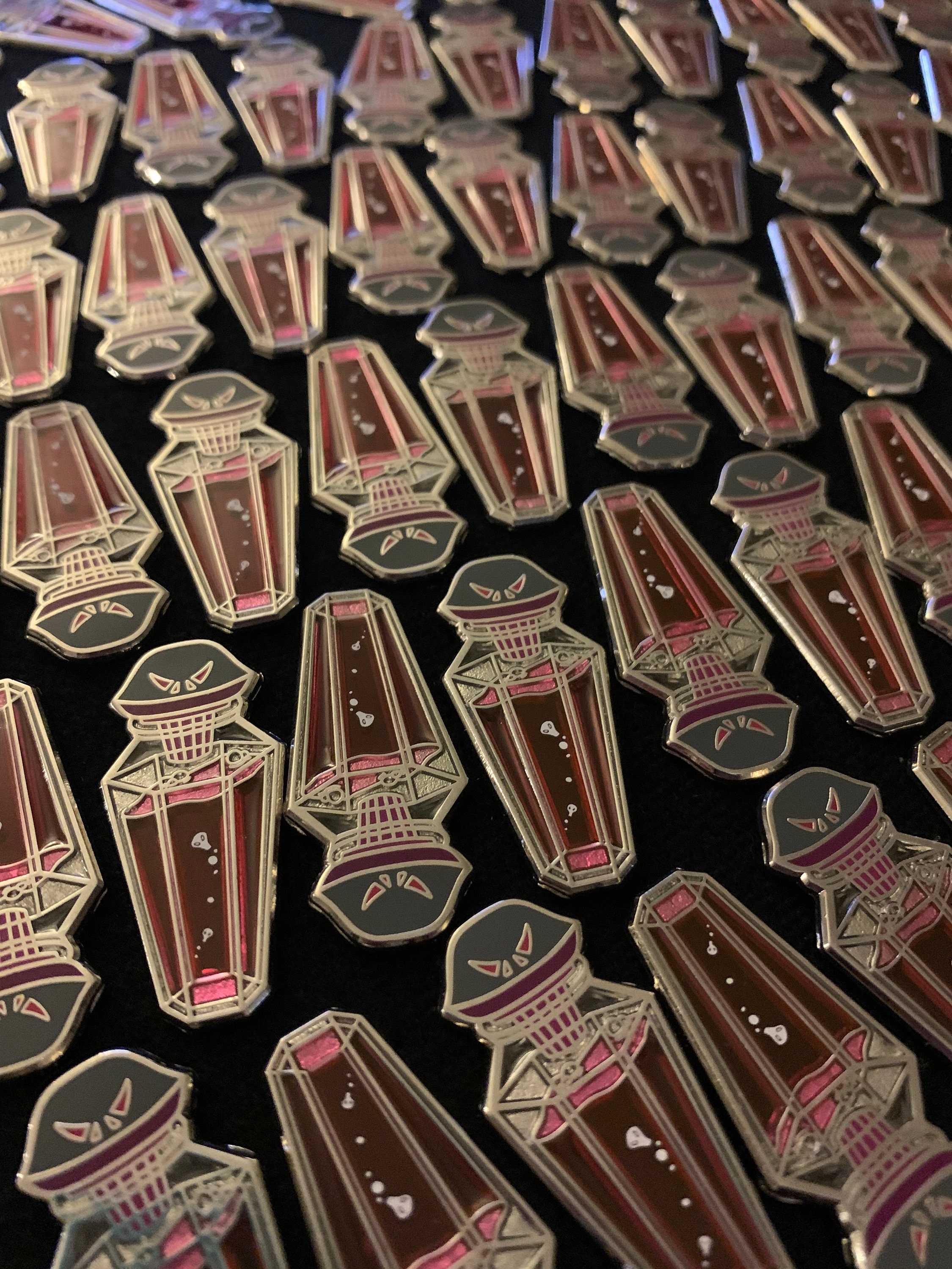 Power of the Gods: Hades Potion and Hercules War Figure Pins | Etsy