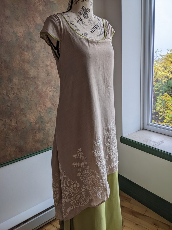 Bohemian Boho Cottagecore Indian inspired Maxi Dress - Gem