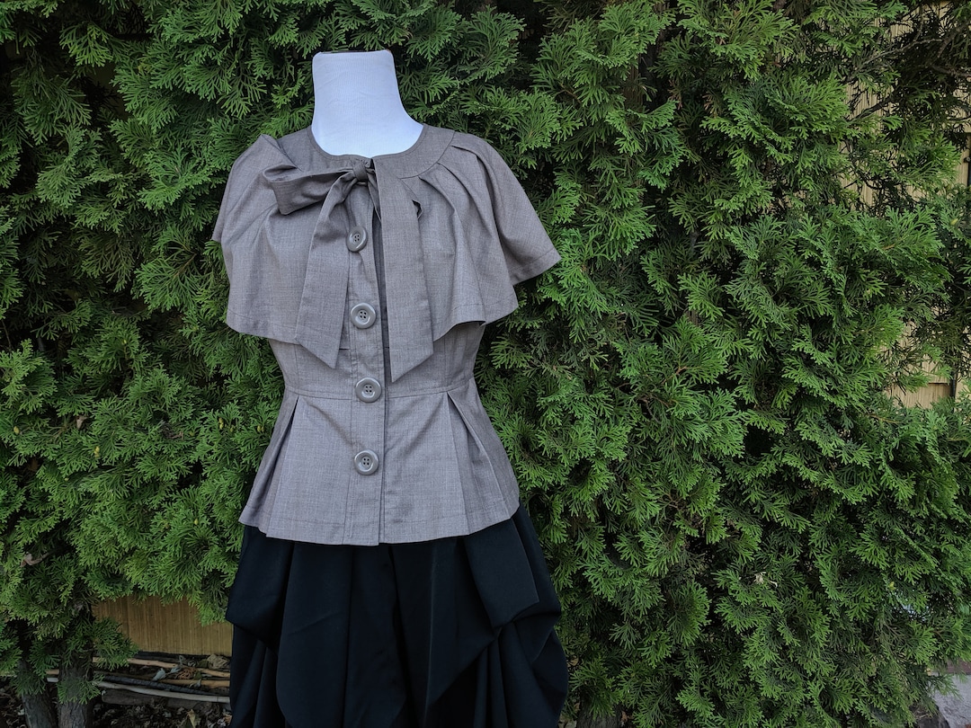 Beautiful Vintage Haute Couture French European Folk Victorian Women's ...