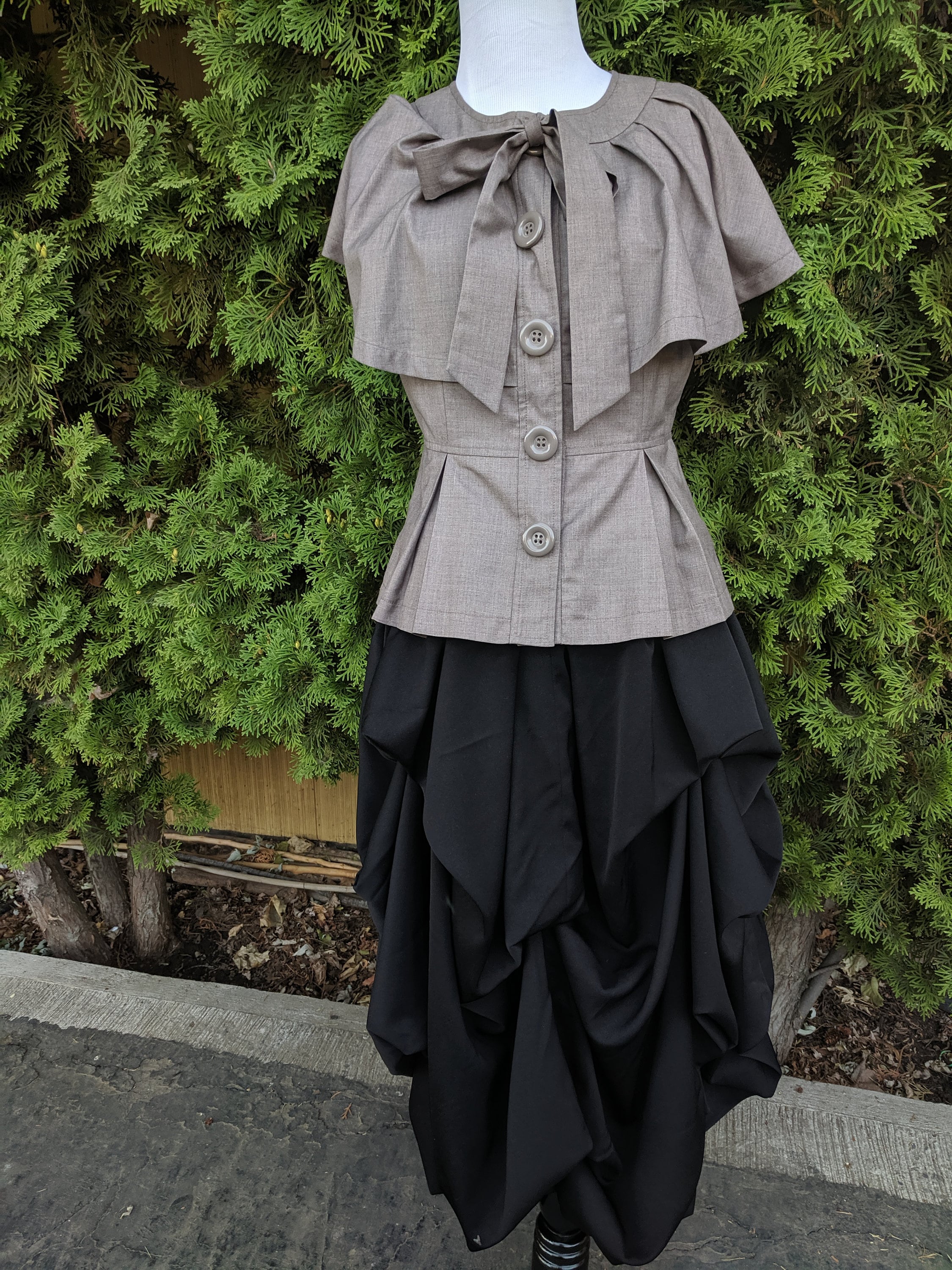 Beautiful Vintage Haute Couture French European Folk Victorian Women's ...