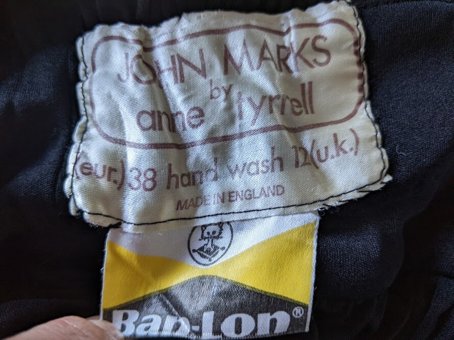 Black or Brown Anne Tyrell John Marks Women's Designer Haute Couture ...