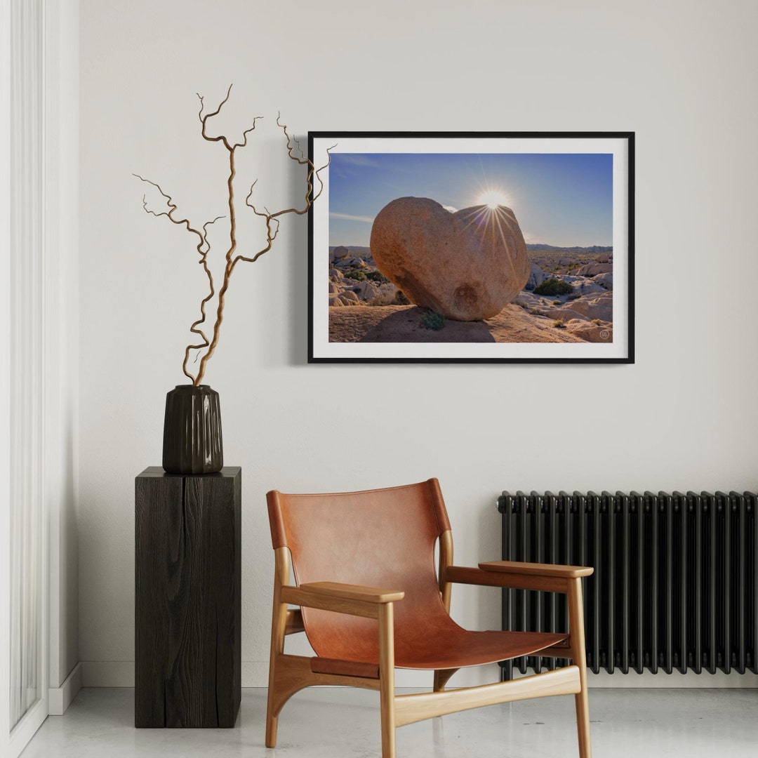 Heart Rock Joshua Tree National Park Photo Print (digital Download) - Etsy