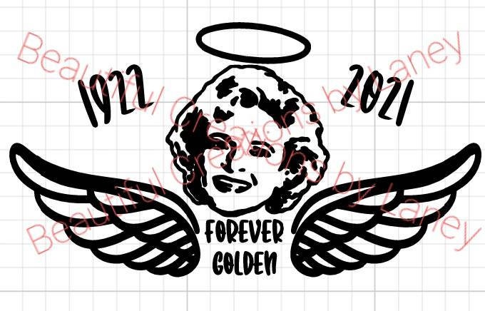 Betty White Decal | Etsy