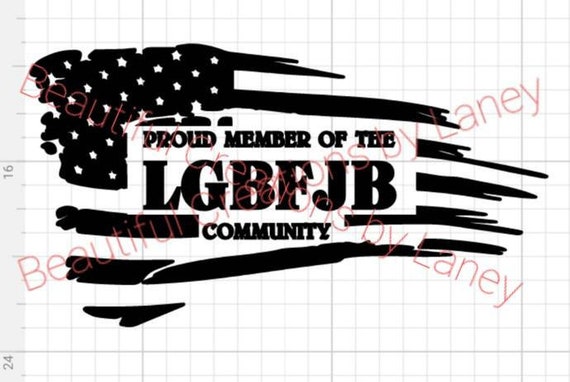LGBFJB Flag Decal - Etsy