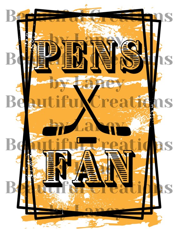 Pens Fan PNG Digital Download | Etsy