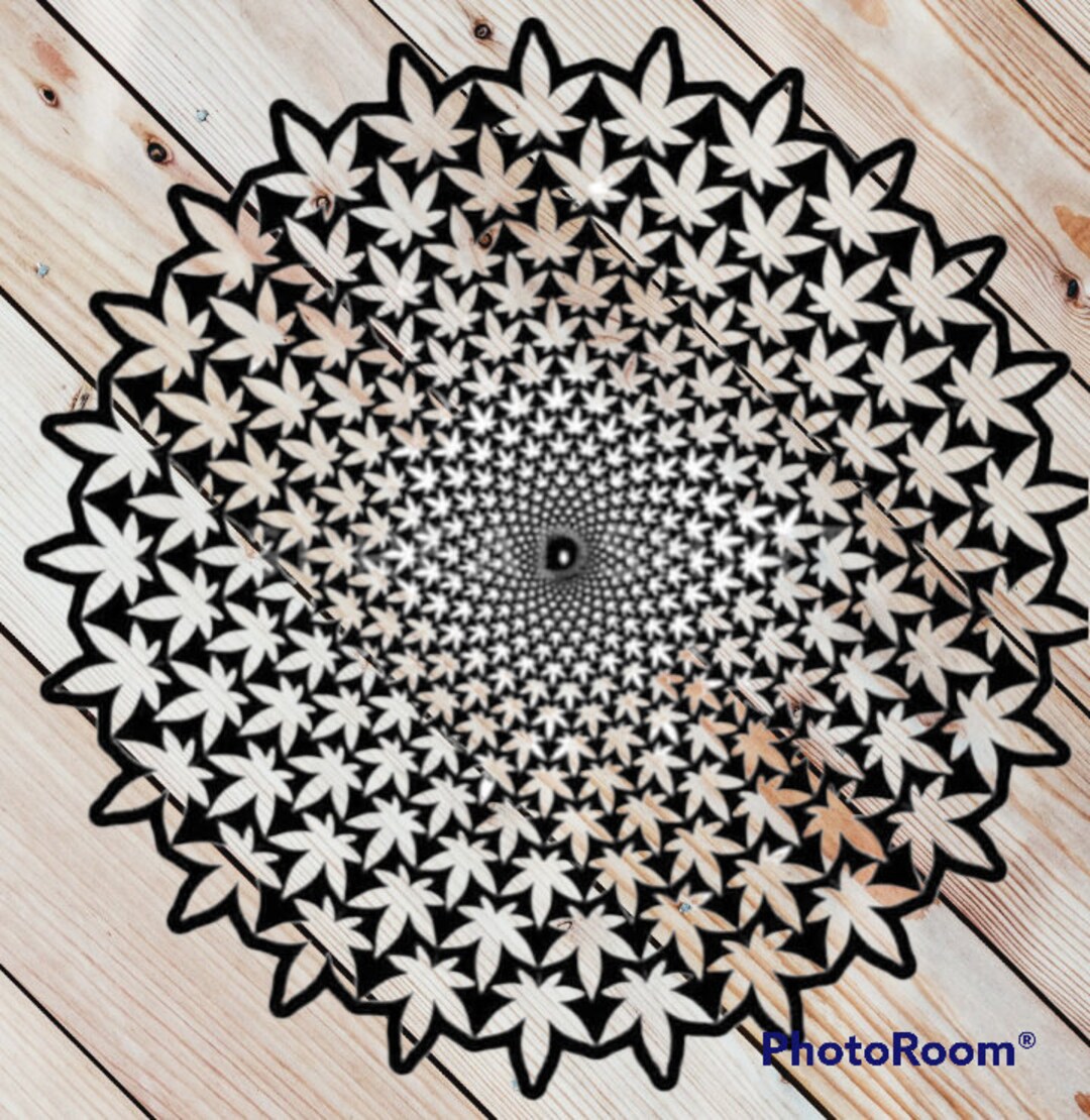 Weed Mandala Svg - Etsy