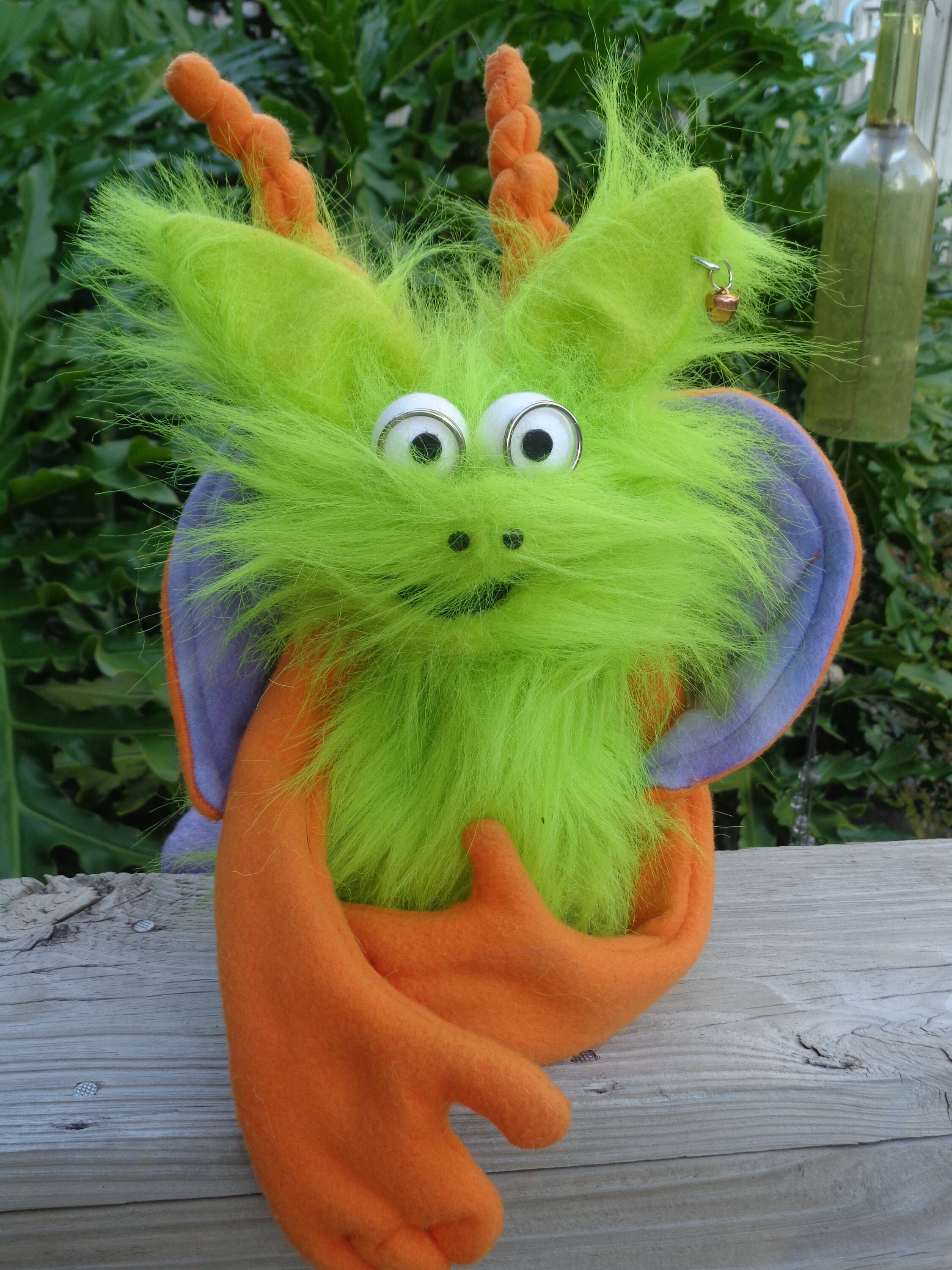 Monster hand puppet Monster Puppet | Etsy