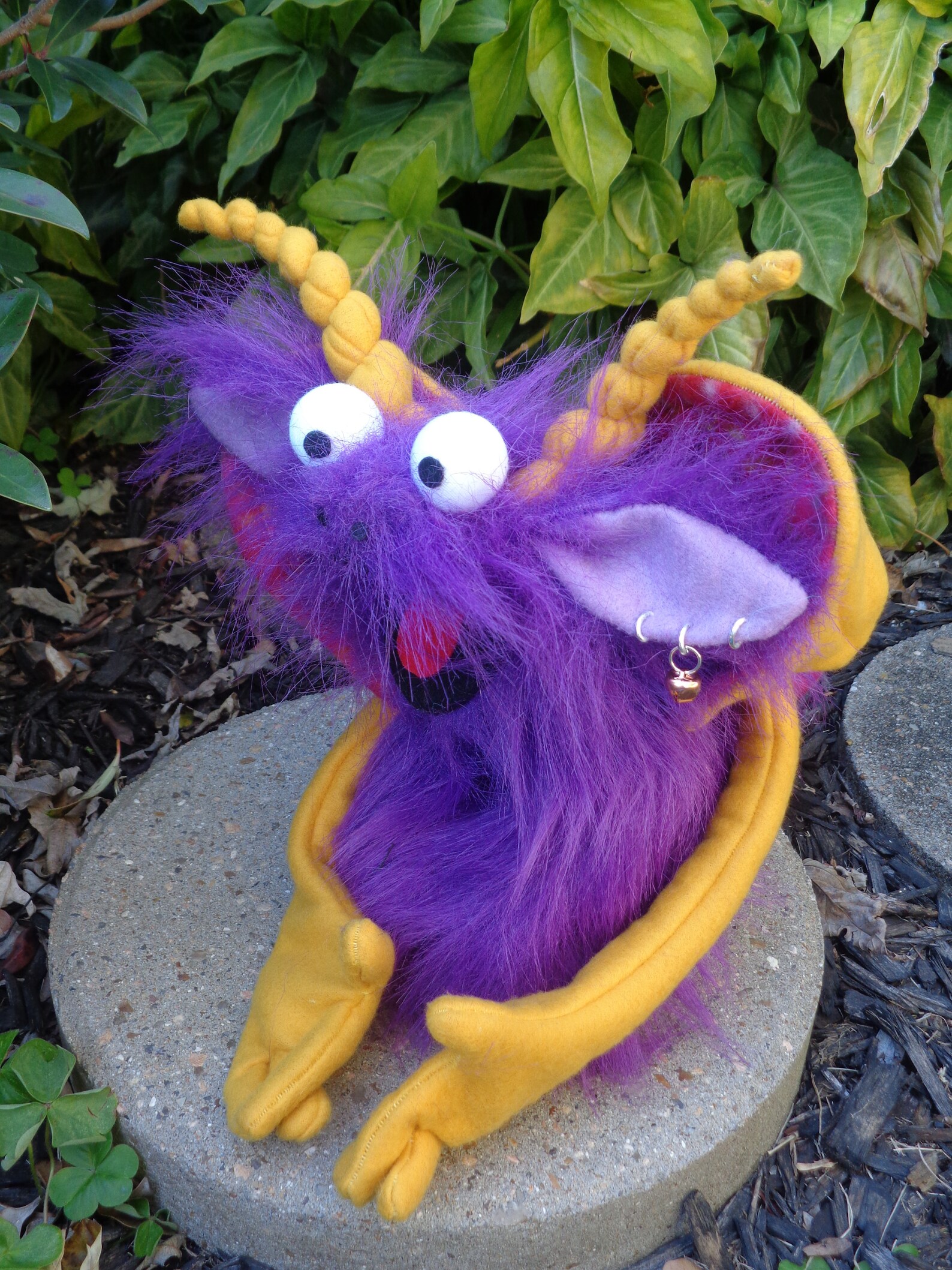 Monster hand puppet Monster Puppet | Etsy