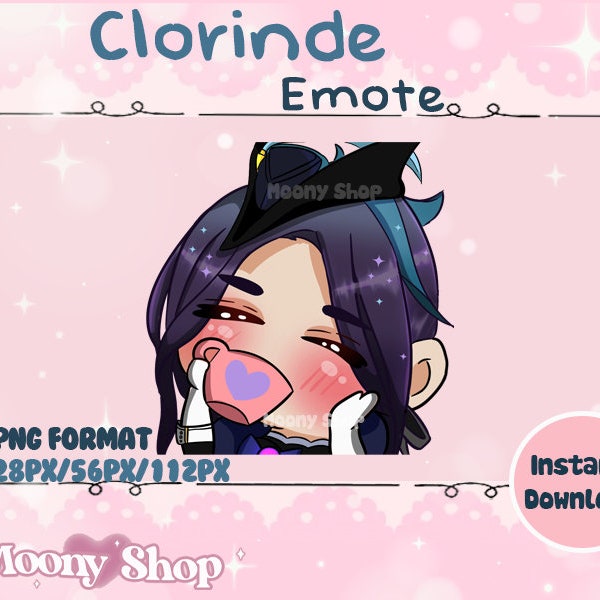 Genshin Clorinde Emote - Etsy