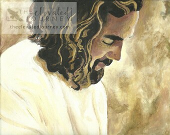 Modern christian art | Etsy