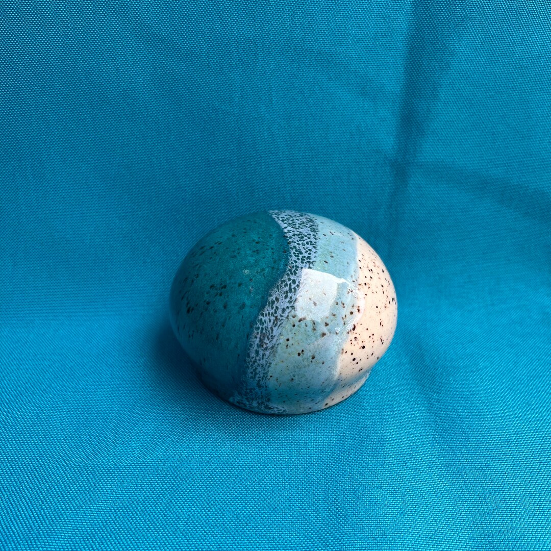 Magic Salt Shaker- Ocean / Waves Glaze - Salt Shaker, Handmade Ceramic ...