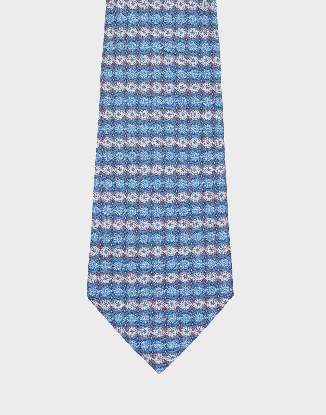 Hermes Light Blue Tie With Pattern - Etsy