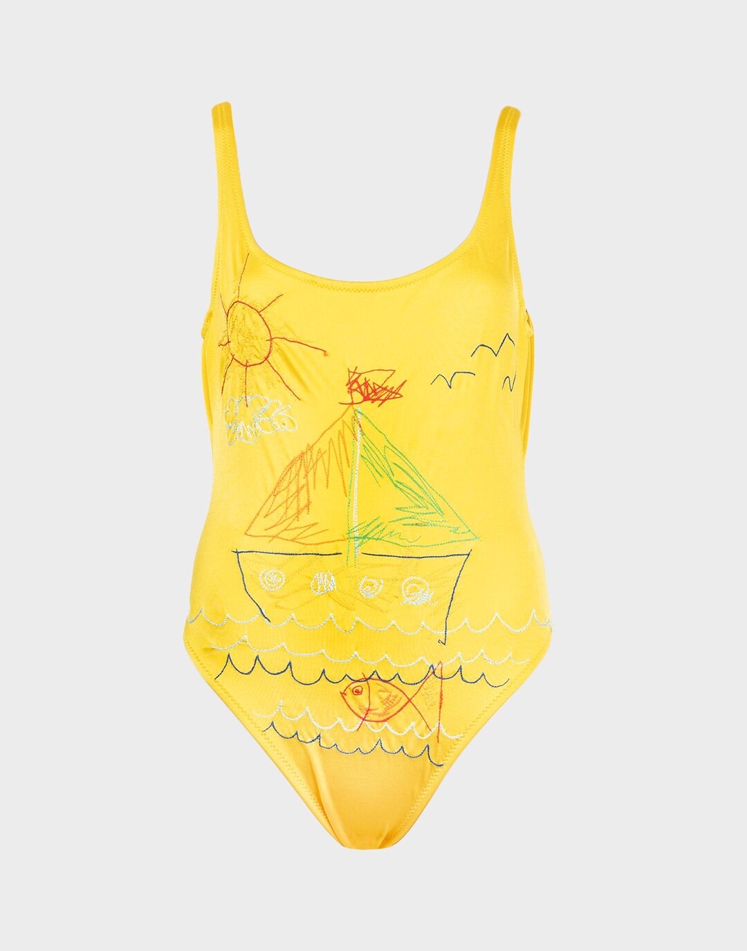Moschino – Sea-themed One-piece Swimsuit - Etsy