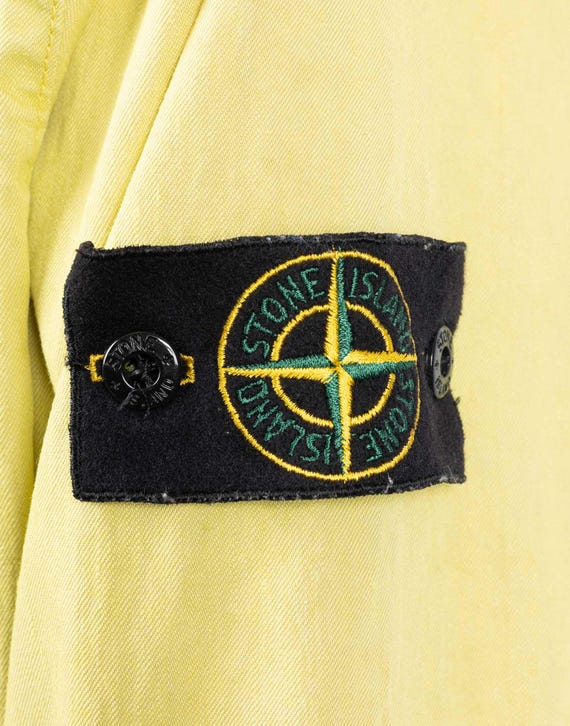Stone Island - 90s Linen Jacket - Etsy Stone Island - 90s Linen Jacket - Etsy