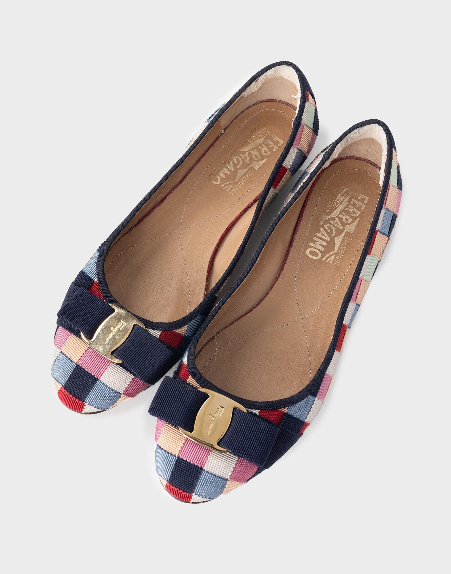 Salvatore Ferragamo - Colored Ballet Flats - Etsy
