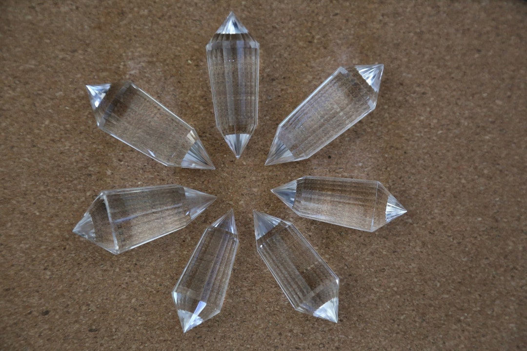 Clear Quartz Vogel, Vogel Crystal Point, Double Terminated Crystal ...