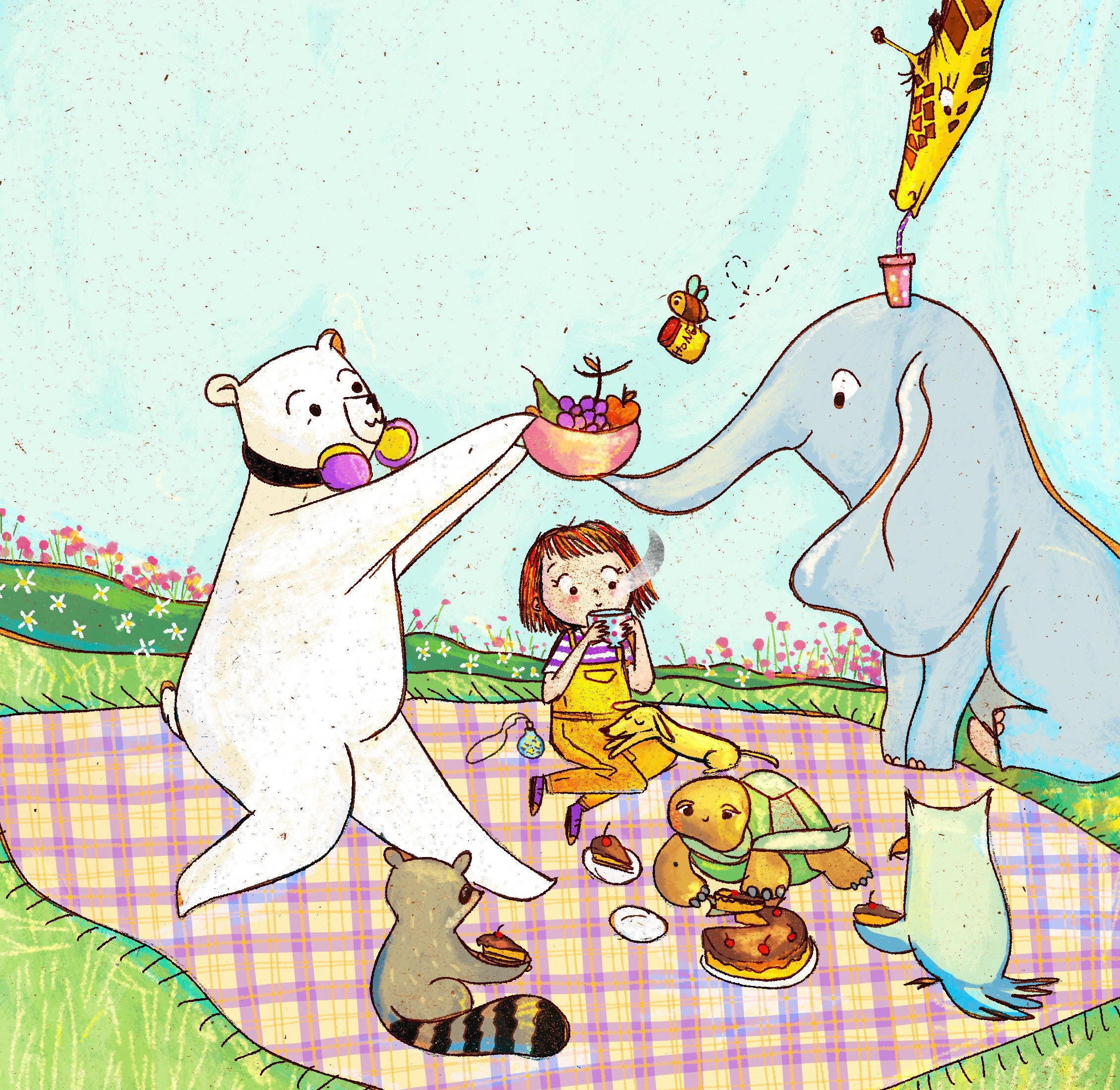Illustrator to Hire for Picture Book Illustrations: Digital Handdrawn ...