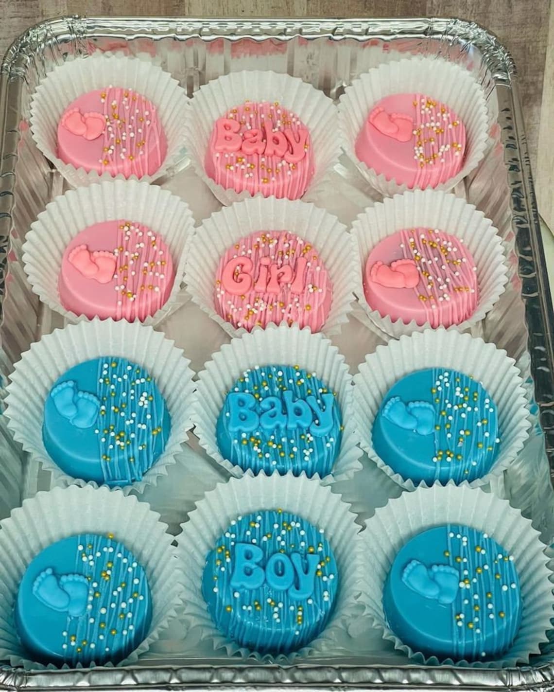 Baby Shower Chocolate Covered Oreos - Etsy