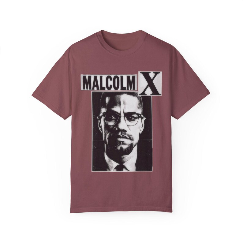 Malcolm X T-shirt, Inspirational Tee, Unisex Graphic Tee, Gift for ...